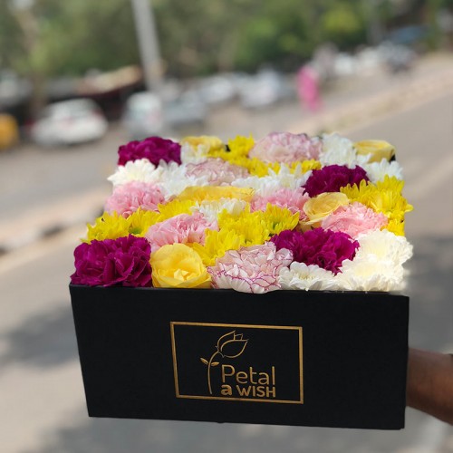 Colorful Flower Box